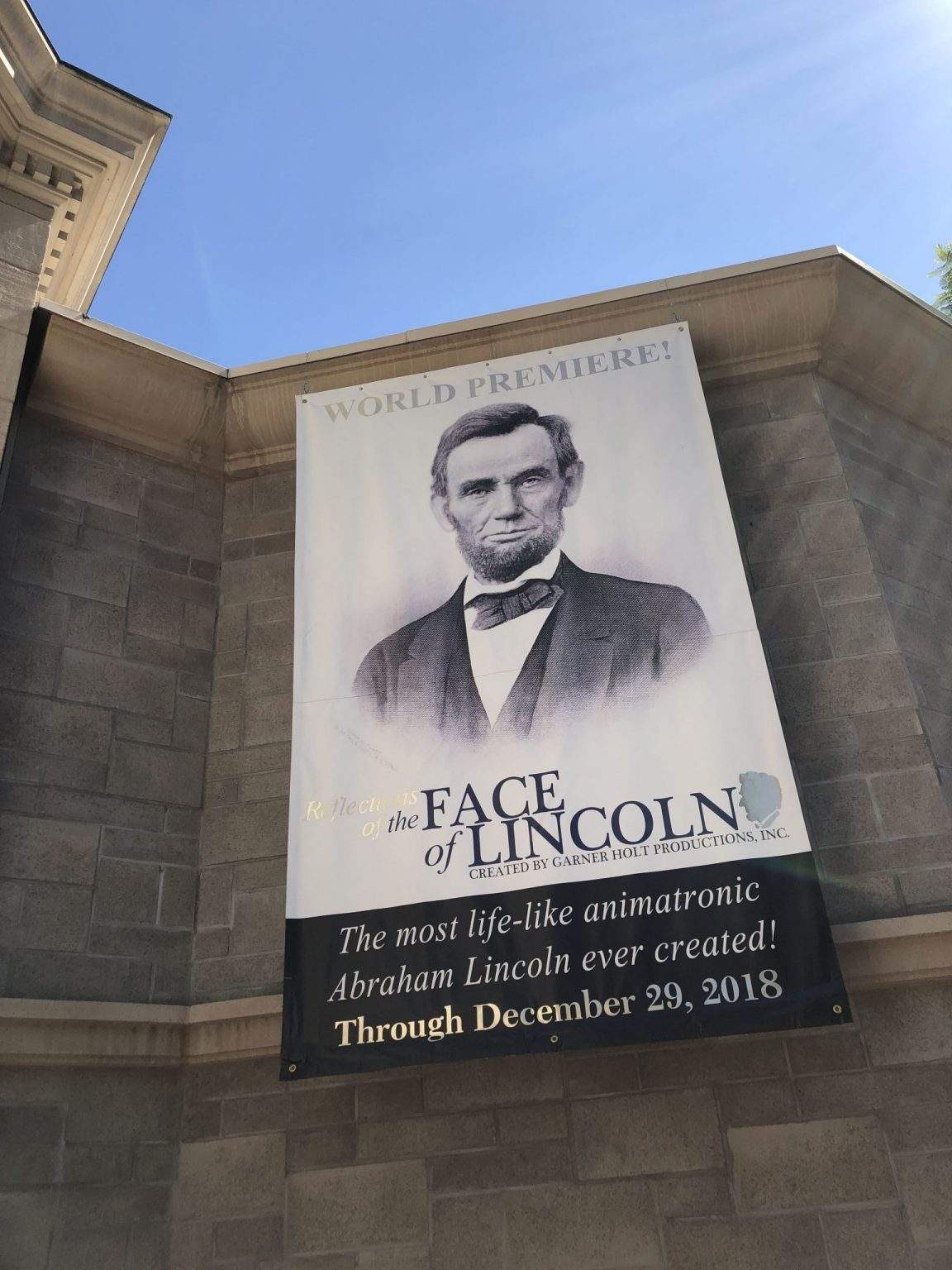 Garner Holt's Lincoln Animatronic - Themed Attraction