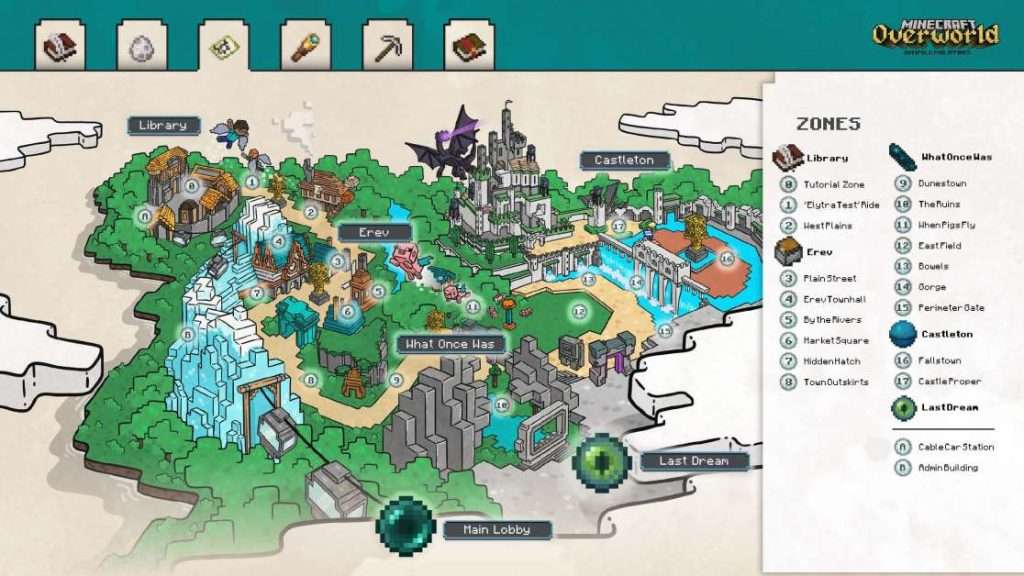 Minecraft Overworld: Repurposing a Disgarded Mine into a Theme Park ...